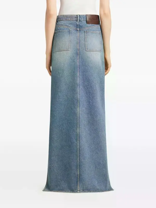 COURREGES Buckle-detail Ribbed Tank Top
