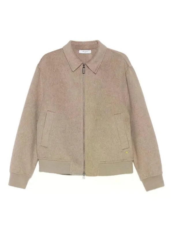 GREYED Zip-up Bomber Jacket
