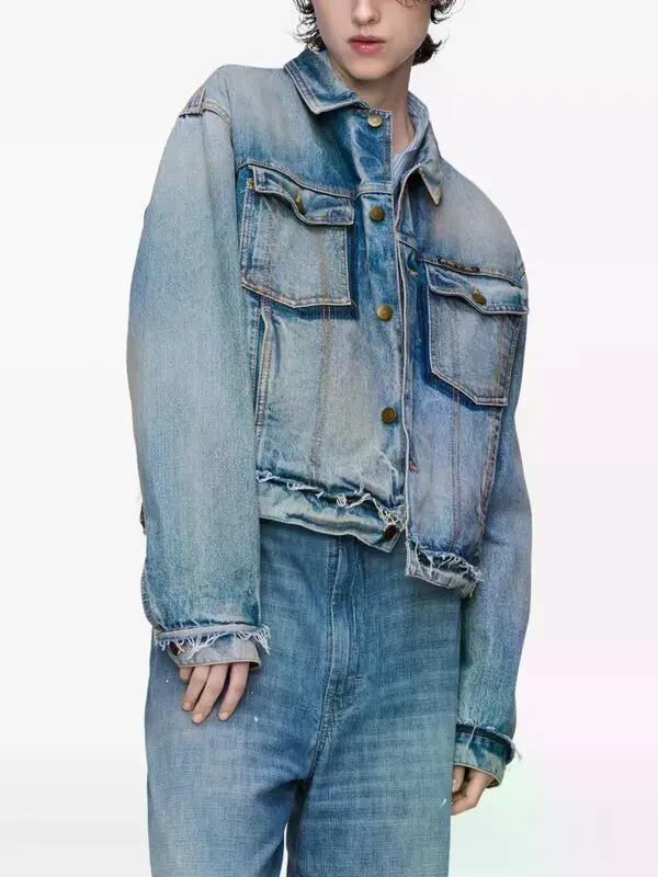 MAISON MARGIELA Patch-pockets Denim Jacket