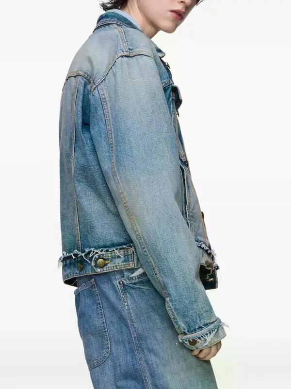 MAISON MARGIELA Patch-pockets Denim Jacket