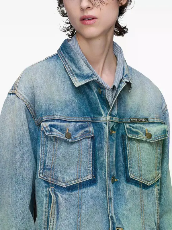MAISON MARGIELA Patch-pockets Denim Jacket