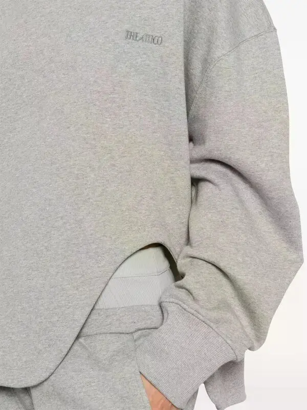 Attico Logo Detail Sweatshirt