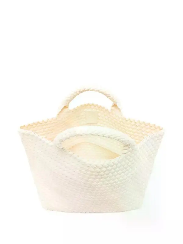NAGHEDI Medium St. Barths Woven Tote Bag - Neutrals