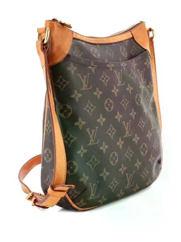 LOUIS VUITTON Odeon Handbag Monogram Canvas Pm - Brown