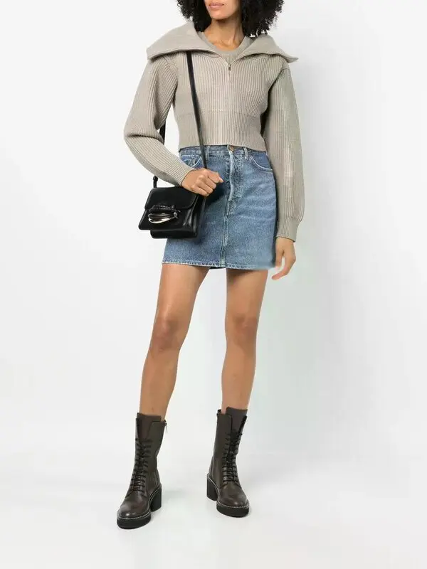 Chloé High-waist Denim Skirt