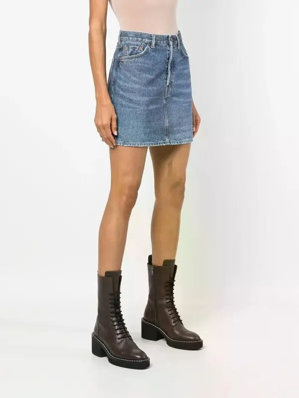 Chloé High-waist Denim Skirt