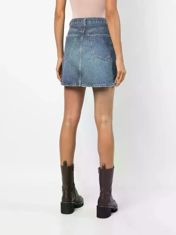 Chloé High-waist Denim Skirt