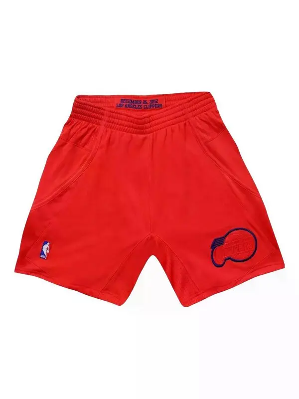 Mitchell & Ness X Los Angeles Clippers 2012 Christmas Day Shorts - Red