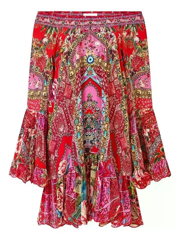 Camilla Frill Mini Dress