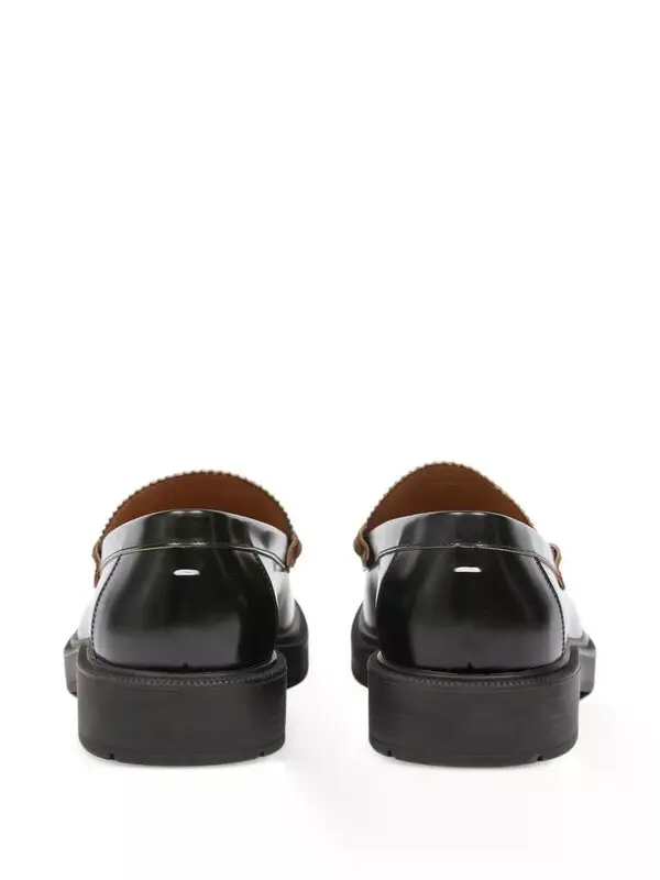 MAISON MARGIELA Decortique Strap Loafers - Black