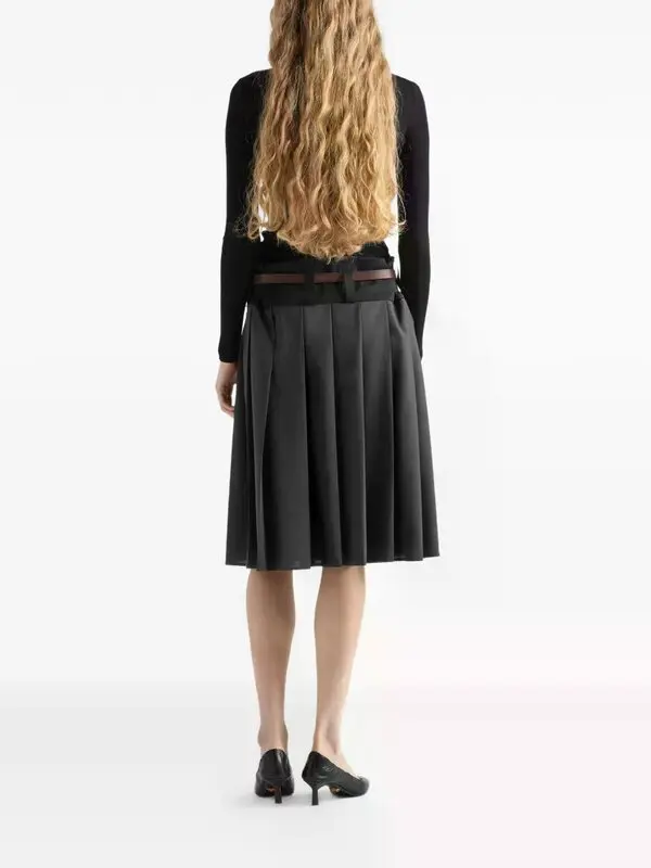 Prada Ribbed Triangle-logo Sweater - Black