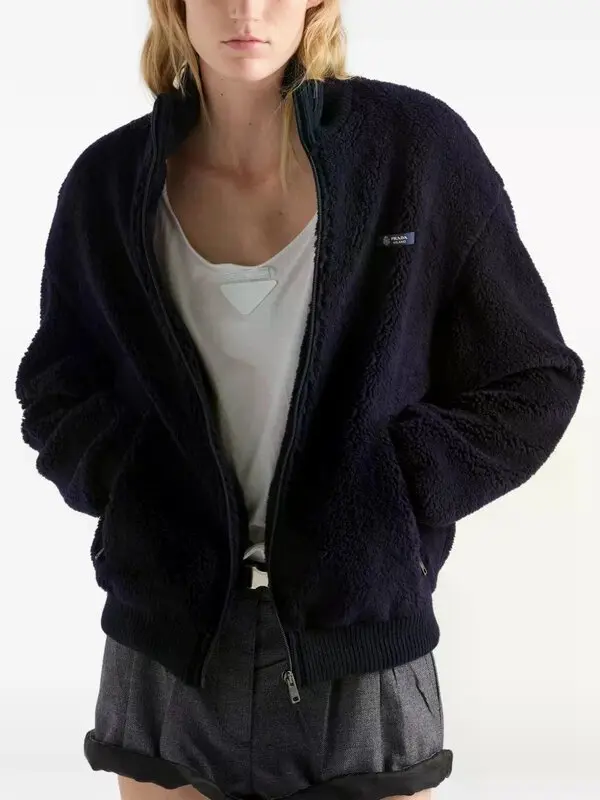 Prada Fleece Jacket - Blue