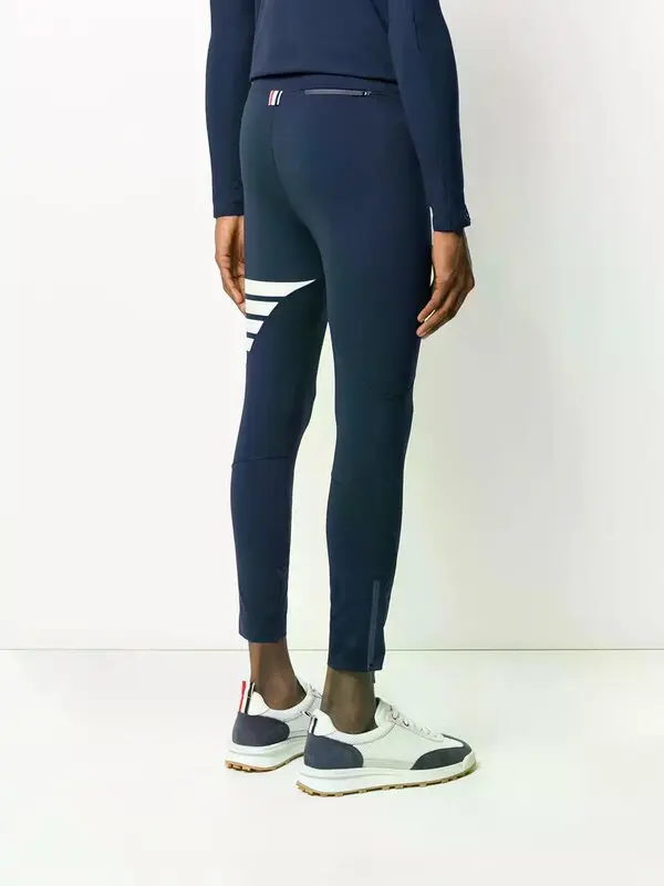 Thom Browne Lightweight Compression Tech 4-bar Tights - Blue