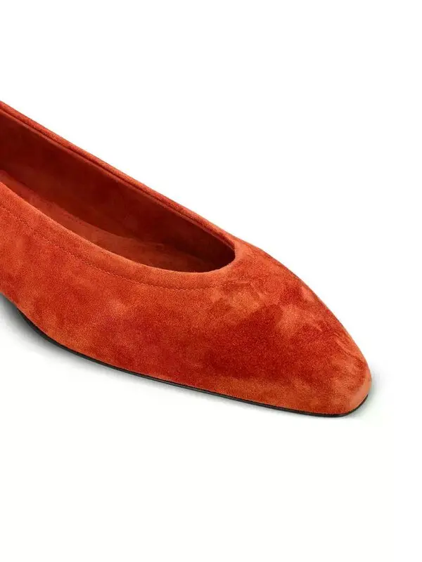 Loro Piana Primula Flat Pumps - Red