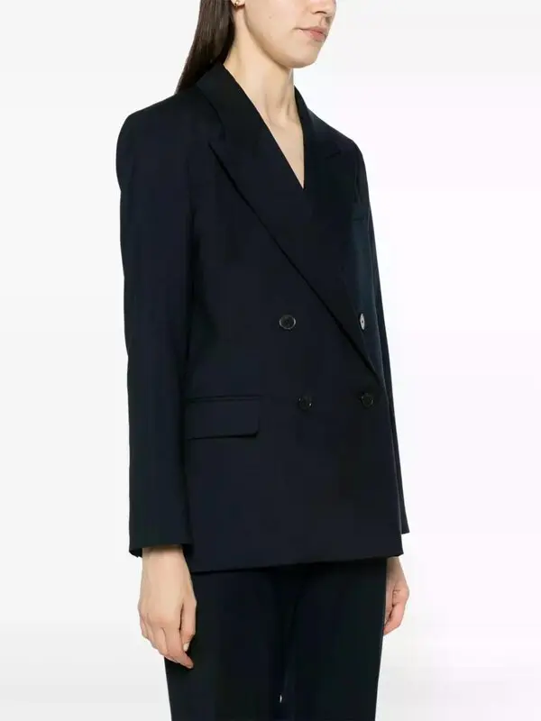 JOSEPH Jaden Virgin-wool Blazer - Blue