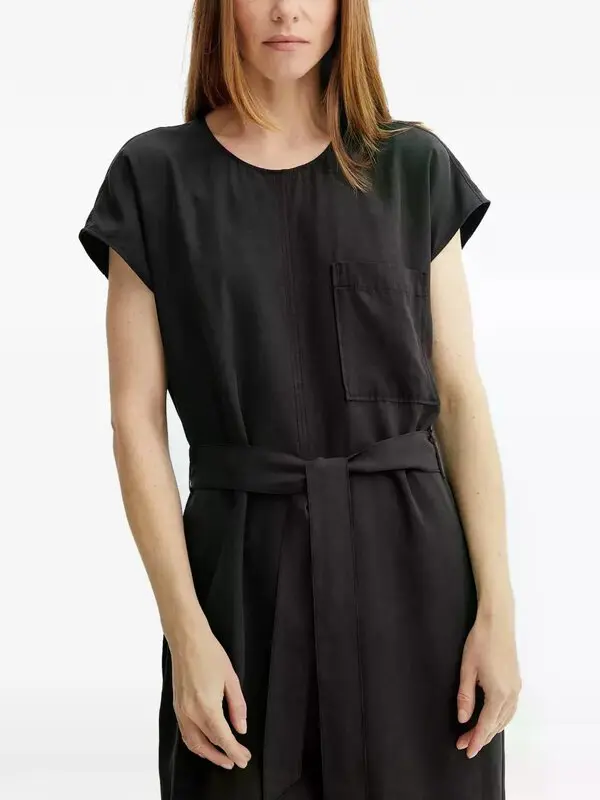 Marc O'polo Belted-detail Jumpsuit - Black