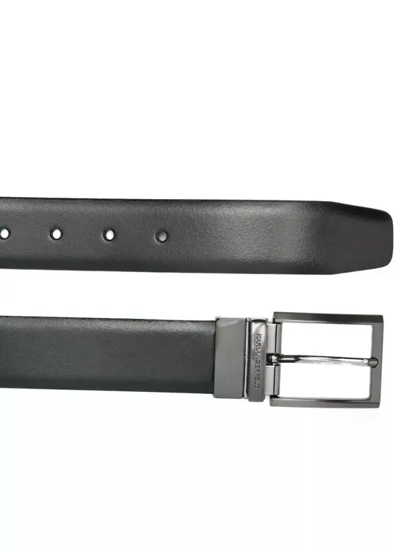 Karl Lagerfeld Reversible Leather Belt