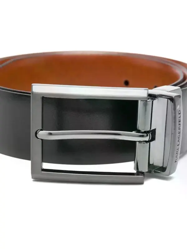 Karl Lagerfeld Reversible Leather Belt