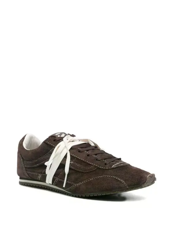 VANS Stitched Low Top Sneakers - Brown