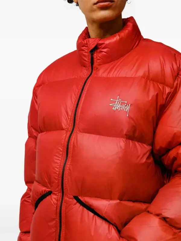 StÜssy Logo Puffer Jacket