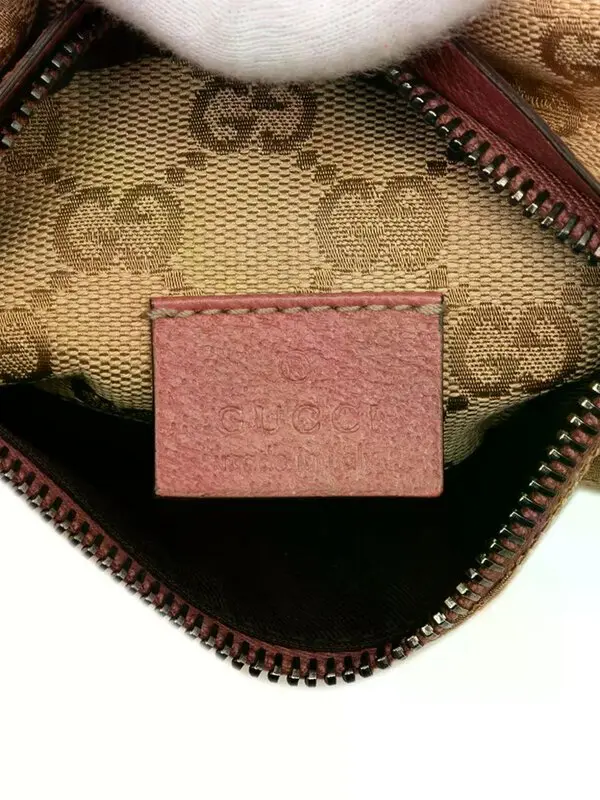 Gucci Gg Canvas Web Double Pocket Belt Bag