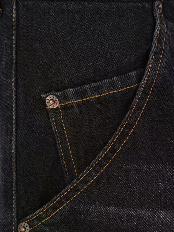 KHOKI Button-fastening Jeans