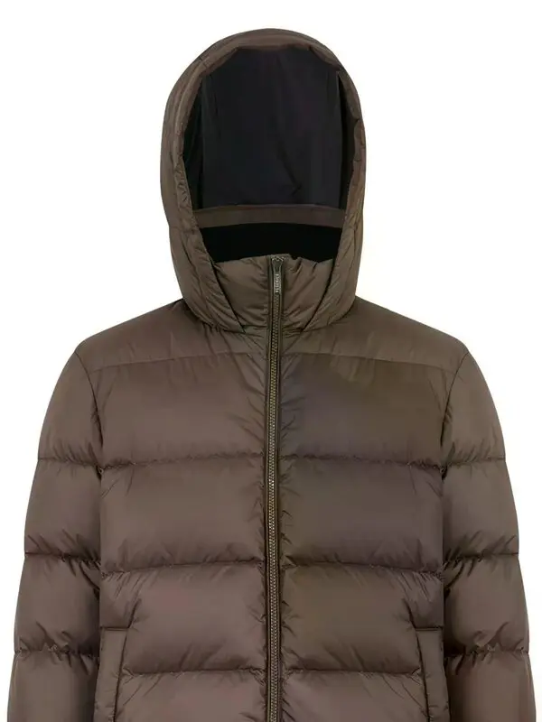Peserico Hooded Quilted Jacket