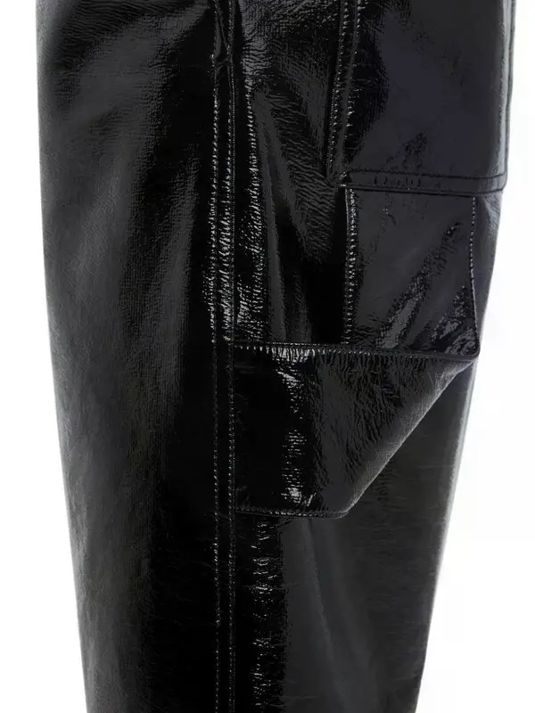 COURREGES Hammer Button-fastening Shorts - Black