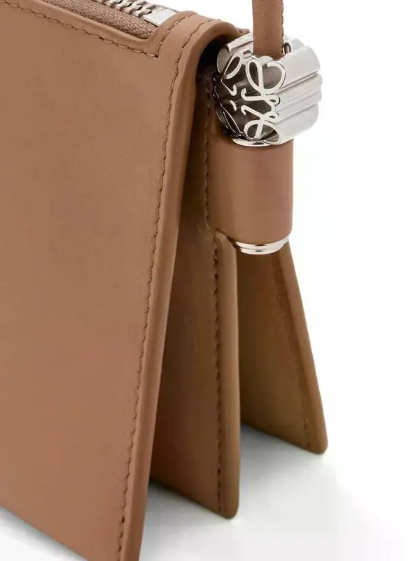 Loewe Logo-print Cross Body Bag - Neutrals