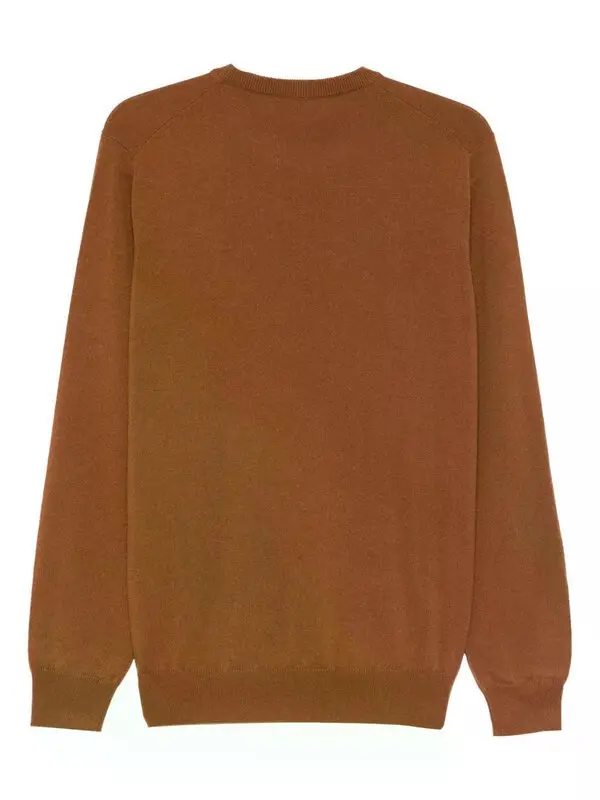 DELL'OGLIO Crewneck Long-sleeve Sweater