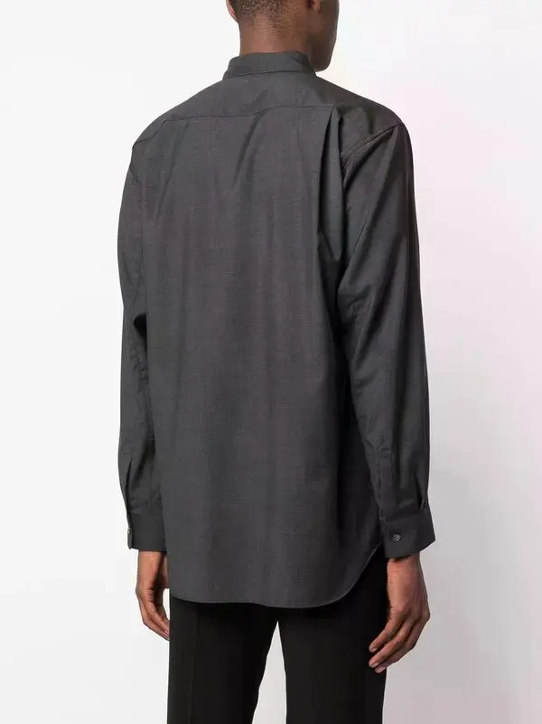 Comme Des Garçons Chest Patch-pocket Shirt - Grey