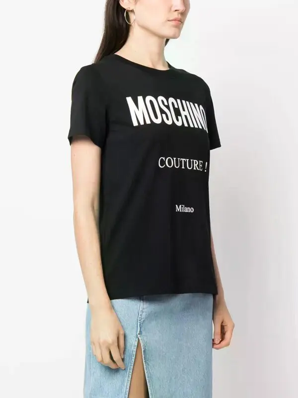 Moschino Logo-print Cotton T-shirt