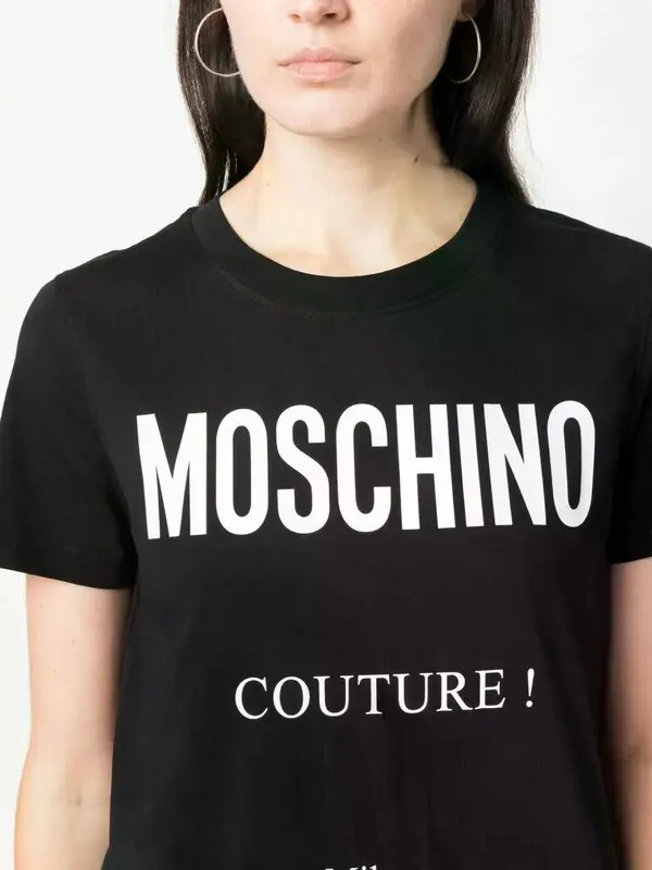 Moschino Logo-print Cotton T-shirt