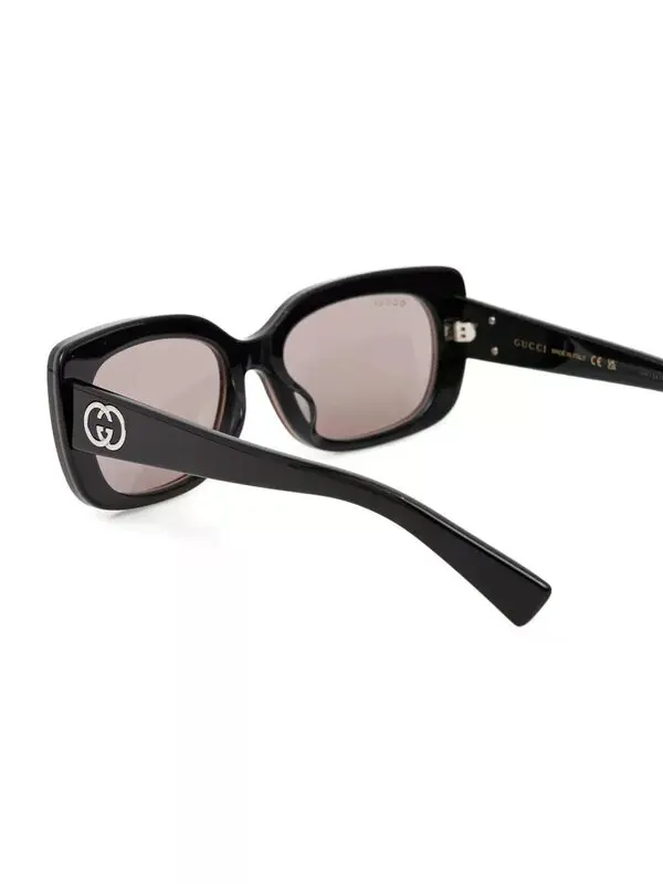 Gucci Rectangle-frame Sunglasses
