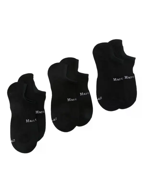 Marc O'polo Logo-detail Socks - Black