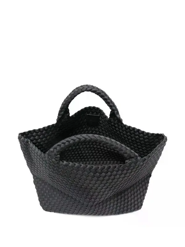 NAGHEDI Medium St. Barths Woven Tote Bag - Black