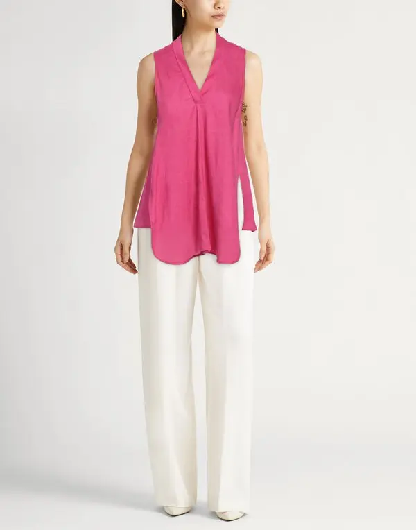Emporio Armani Woven Sleeveless Top