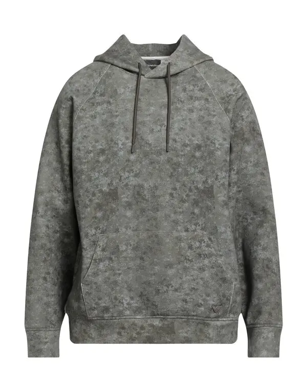 Emporio Armani Hooded Tie-dyed Sweatshirt