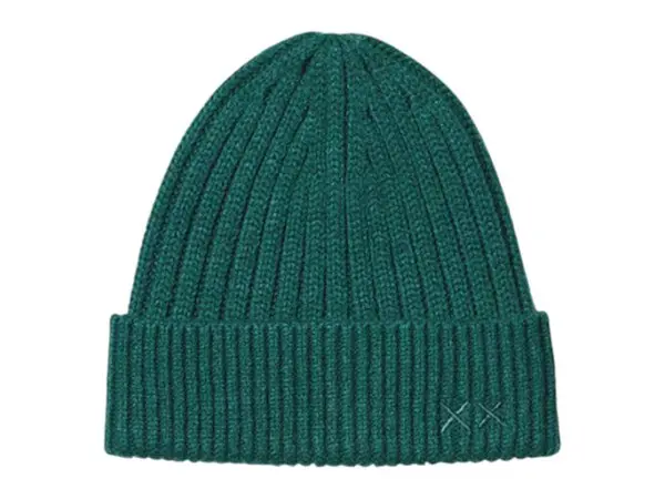 Uniqlo X Kaws Heat Tech Beanie - Green