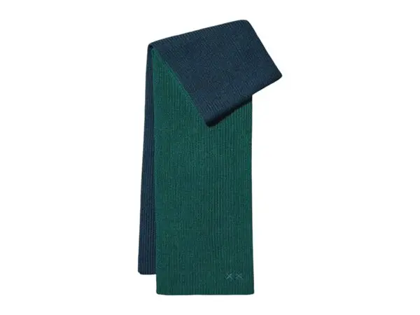 Uniqlo X Kaws Heat Tech Knitted Scarf - Green
