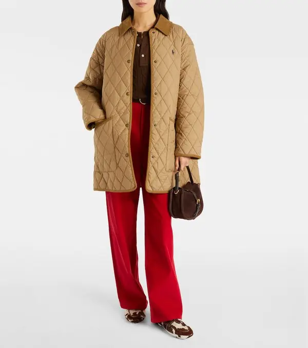 Polo Ralph Lauren Quilted Coat - Beige