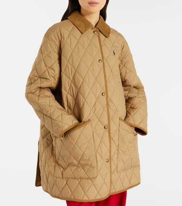 Polo Ralph Lauren Quilted Coat - Beige