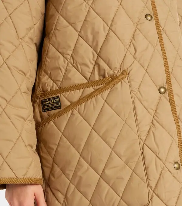 Polo Ralph Lauren Quilted Coat - Beige