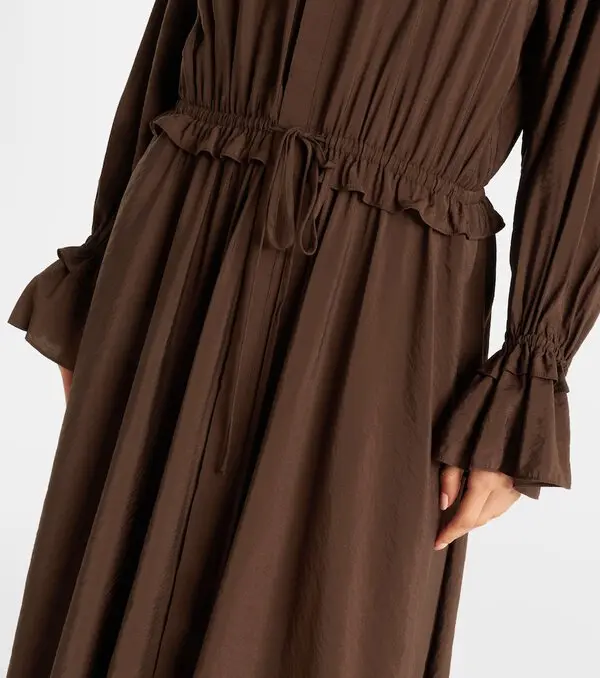 Polo Ralph Lauren Ruffled Midi Dress