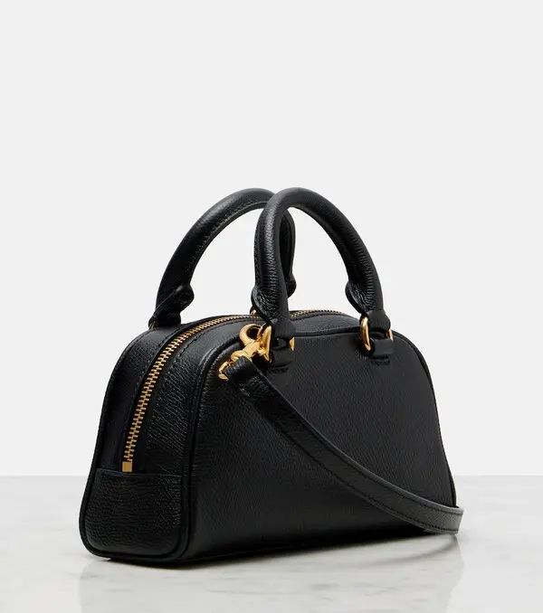 Valentino Garavani Vlogo Leather Tote