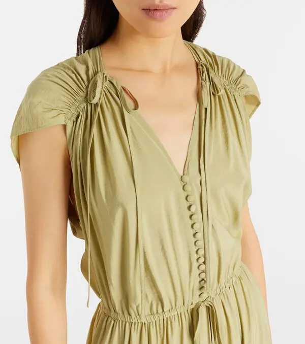 Polo Ralph Lauren Pleated Midi Dress