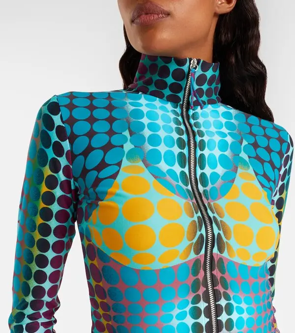 JEAN PAUL GAULTIER Re-edition Printed Top - Multicoloured