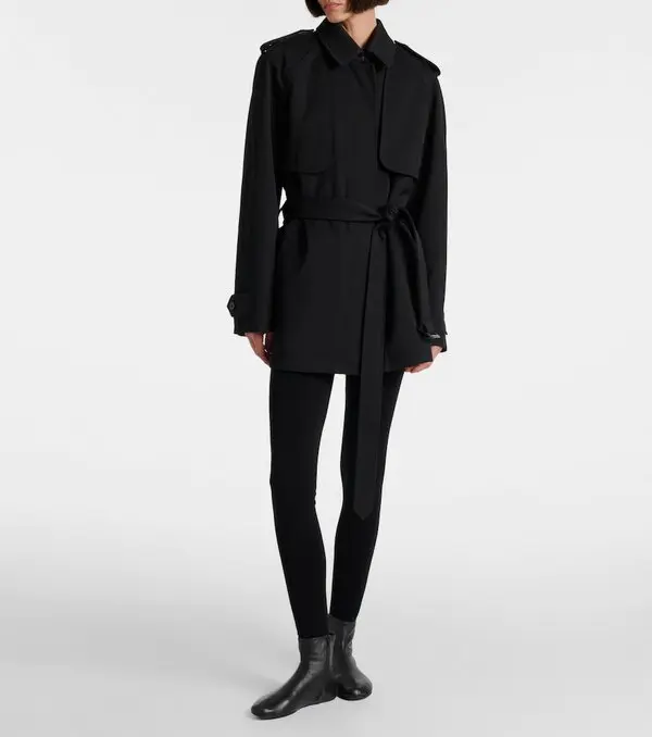 THE ROW Stella Shearling-lined Leather Ankle Boots - Black