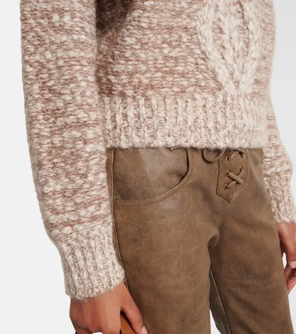 Isabel Marant Étoile Dorota Alpaca-blend Sweater - Neutrals