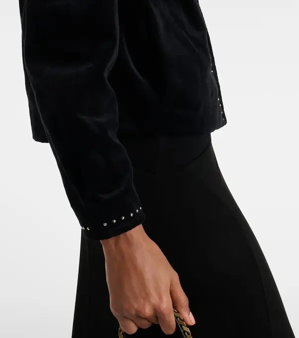 Isabel Marant Étoile Embellished Cotton Jacket